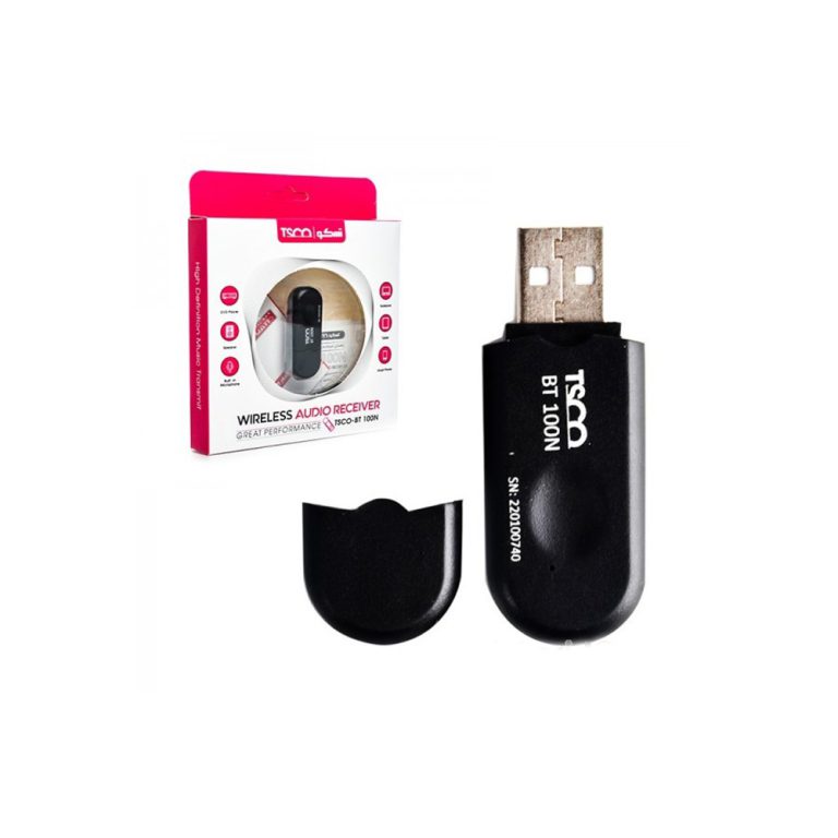 گیرنده بلوتوث صدا USB تسکو (TSCO) مدل TSCO-BT 100N – فروشگاه اینترنتی مادیبا